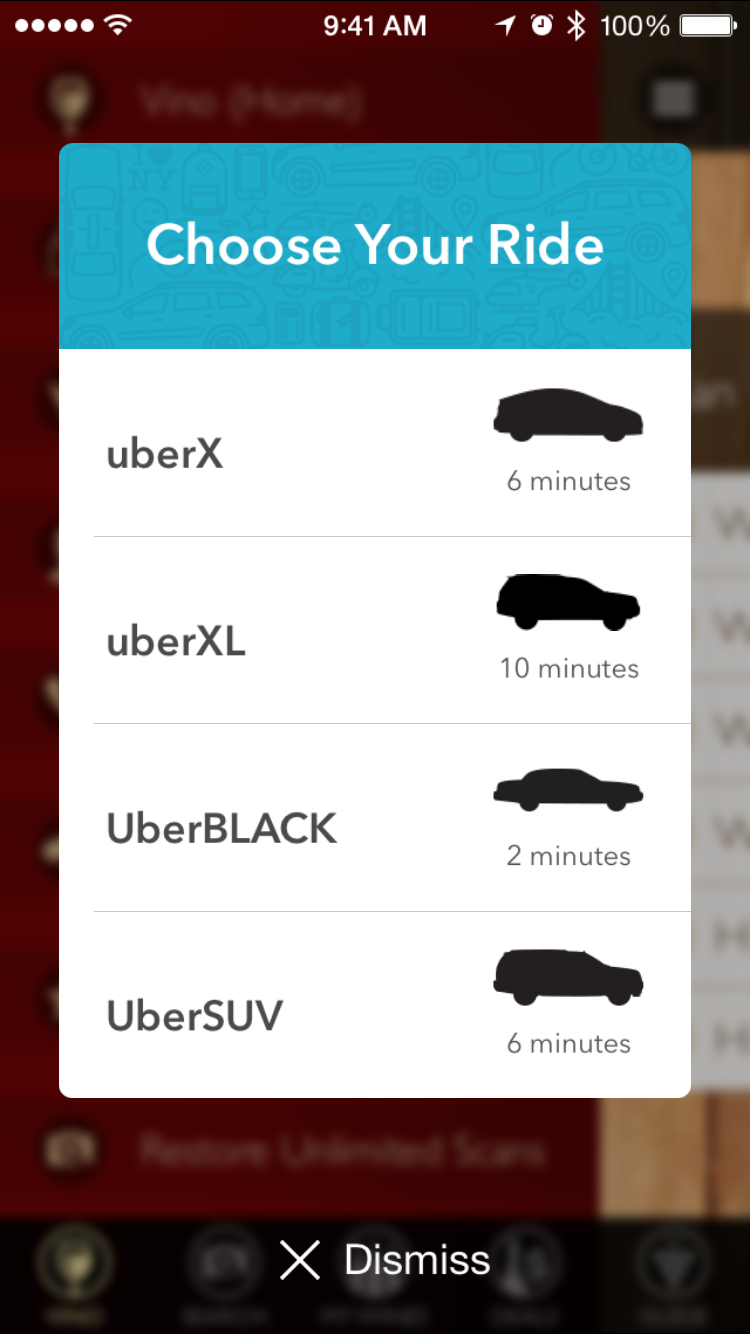 Get a Safe Ride Home with Uber from Hello Vino